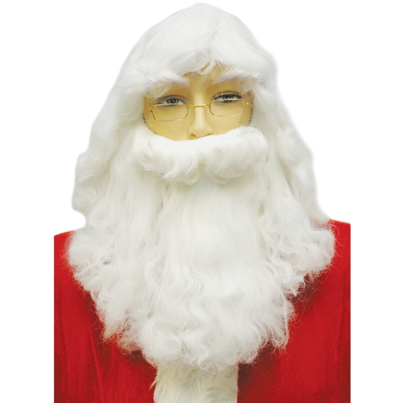 Bargain Santa Wig and Beard Bargain Santa Wig and Beard