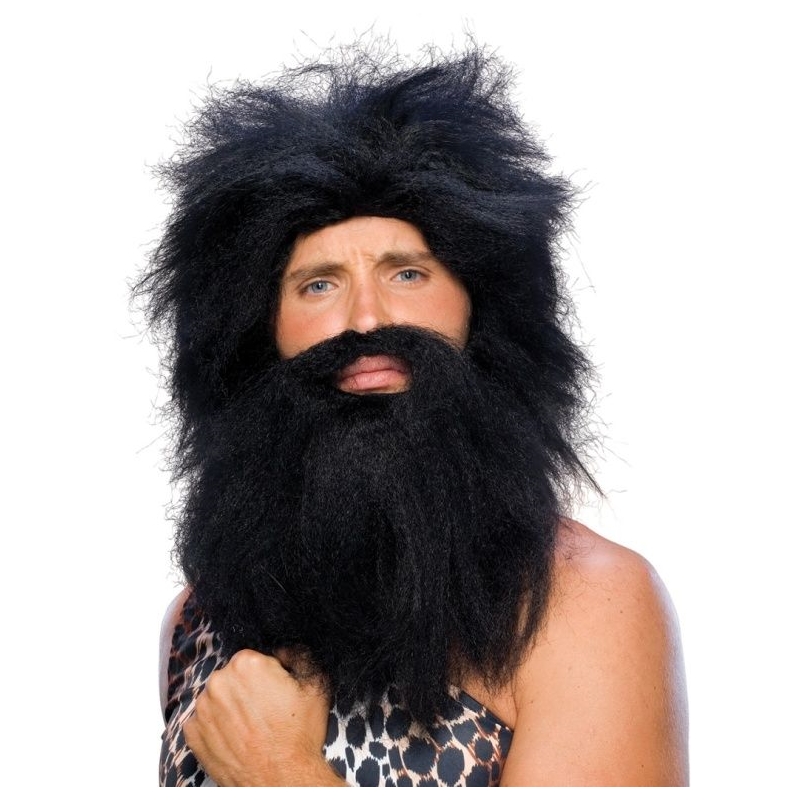 Cave Man Wig & Beard Set