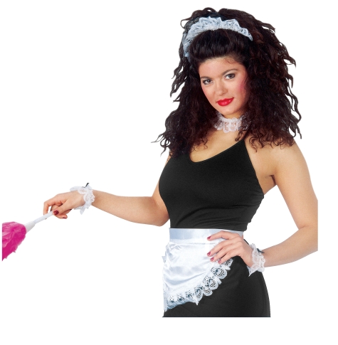 Deluxe French Maid Costume Accessory Kit