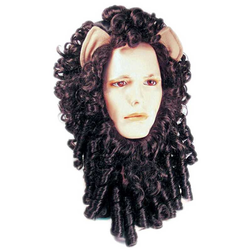 Lion Curly Wig And Mane Set