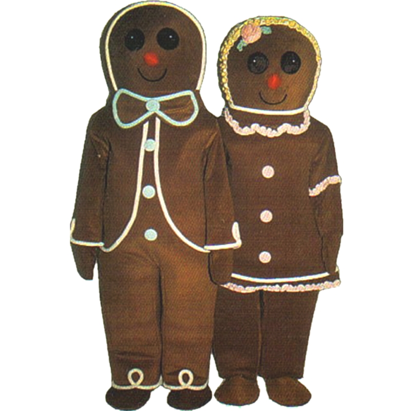 Mrs. Gingerbread Mascot - Rental