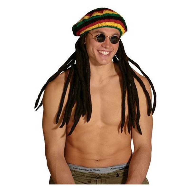 Rasta Tam with Dreads | The Costumer