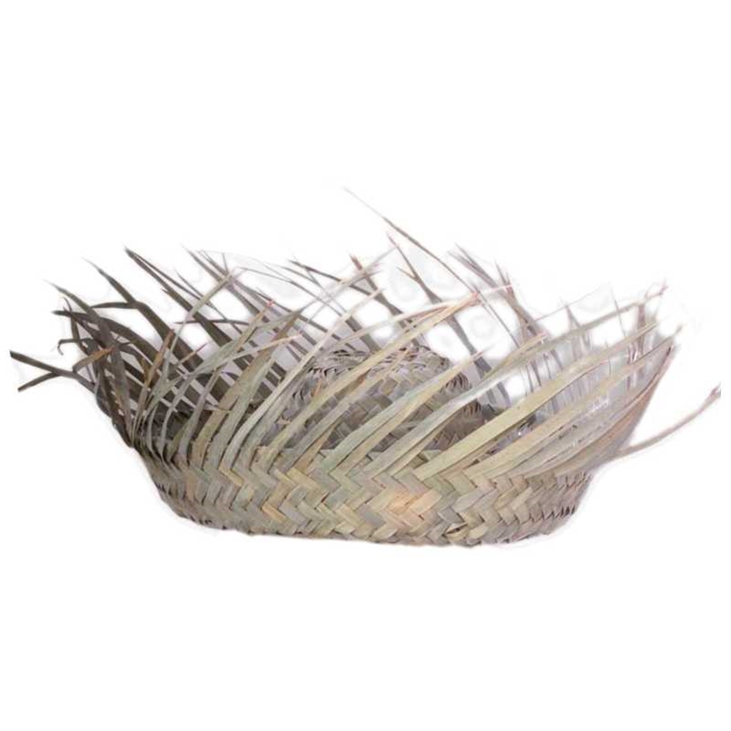 Straw Bird's Nest Hat