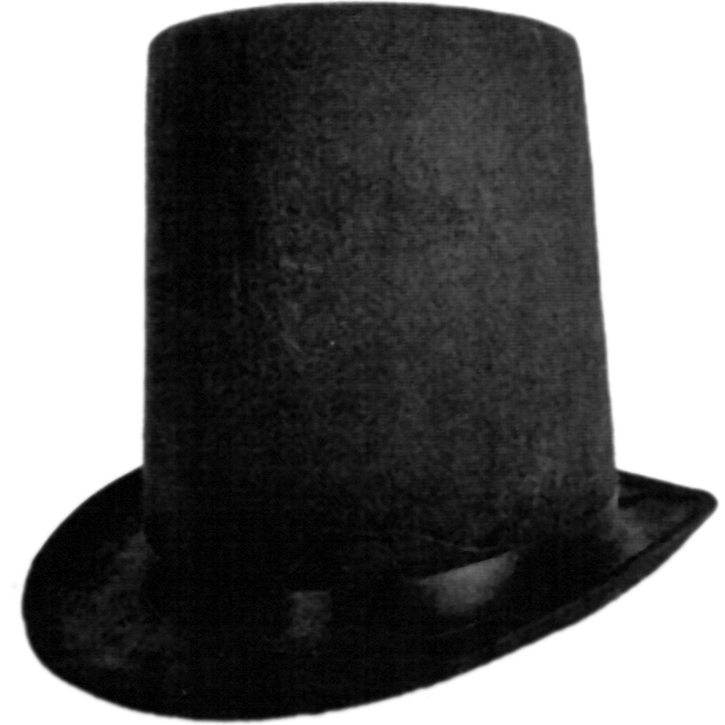Felt Lincoln Stovepipe Hat