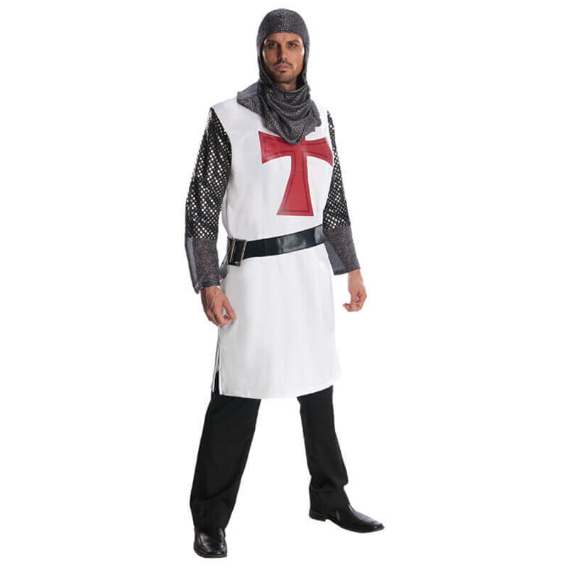 Knight to Remember Crusader Knights Templar Adult Costume | The Costumer