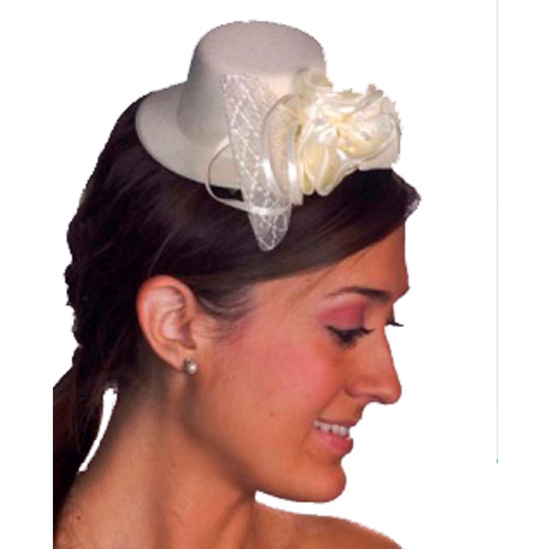 Mini Lace Top Hat | The Costumer