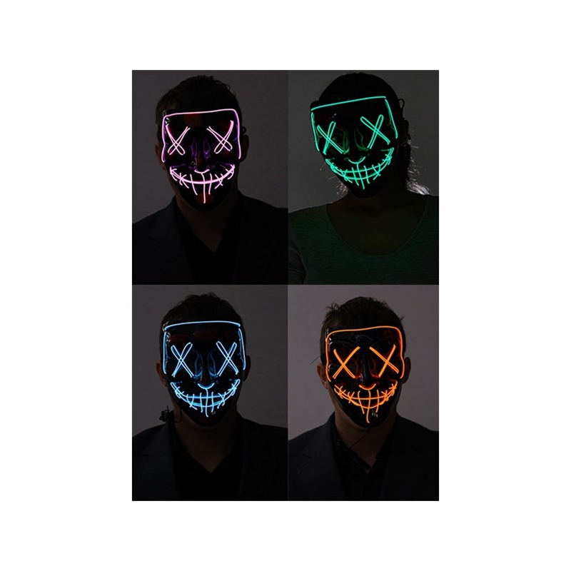 Neon Light Mask | The Costumer
