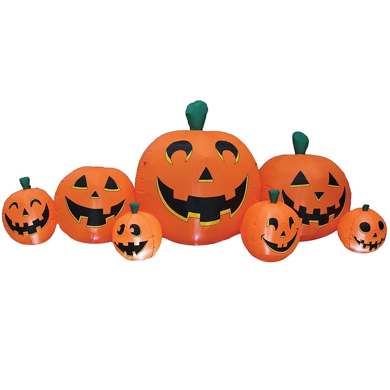 102" Blow Up Inflatable Pumpkin Patch Outdoor Yard Decoration | The ...