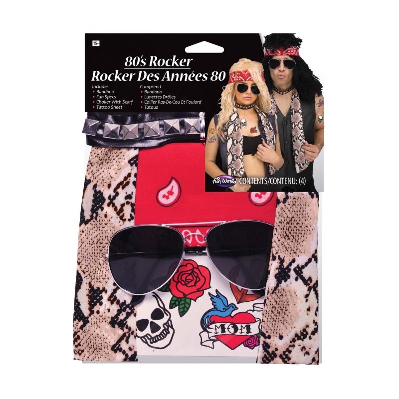 80's Rocker Costume Kit | The Costumer